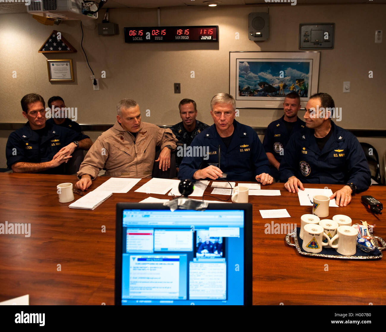 Rear adm craig faller hi-res stock photography and images - Alamy