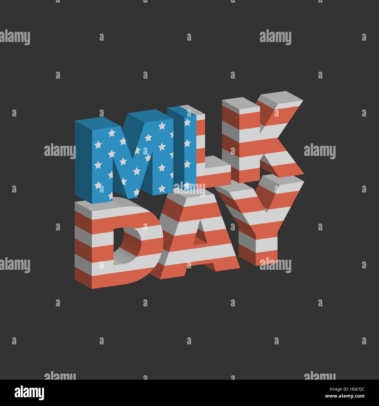 Martin Luther King Day sign with USA flag background Stock Vector Image ...
