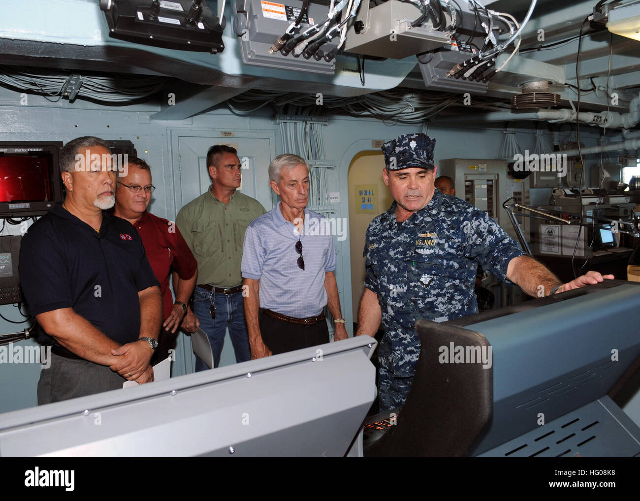 111109-N-UE250-037 POLARIS POINT, Guam (Nov. 9, 2011) Cmdr. Timothy ...