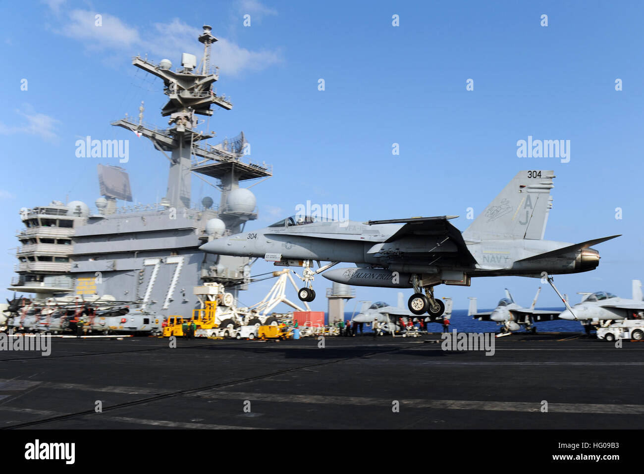 111117-N-XE109-461 RED SEA (Nov. 17, 2011) An F/A-18C Hornet, attached ...