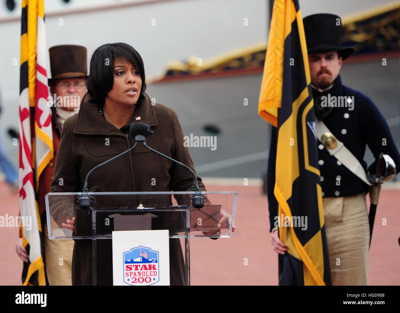 Mayor stephanie rawlings blake hi-res stock photography and images - Alamy