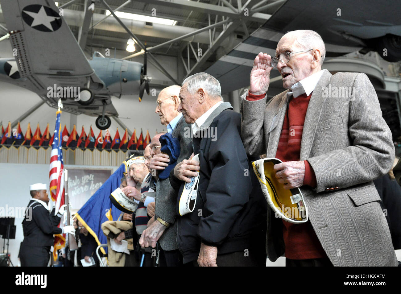 A ceremony at the National World War II Museum commemorates the 70th ...