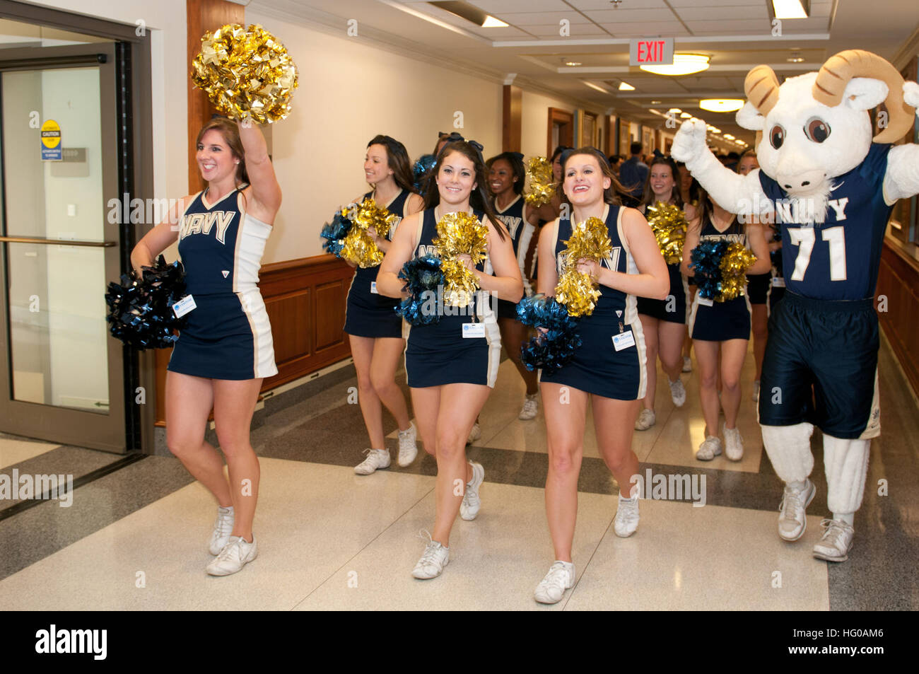 Naval academy mascot bill the goat hi-res stock photography and images ...