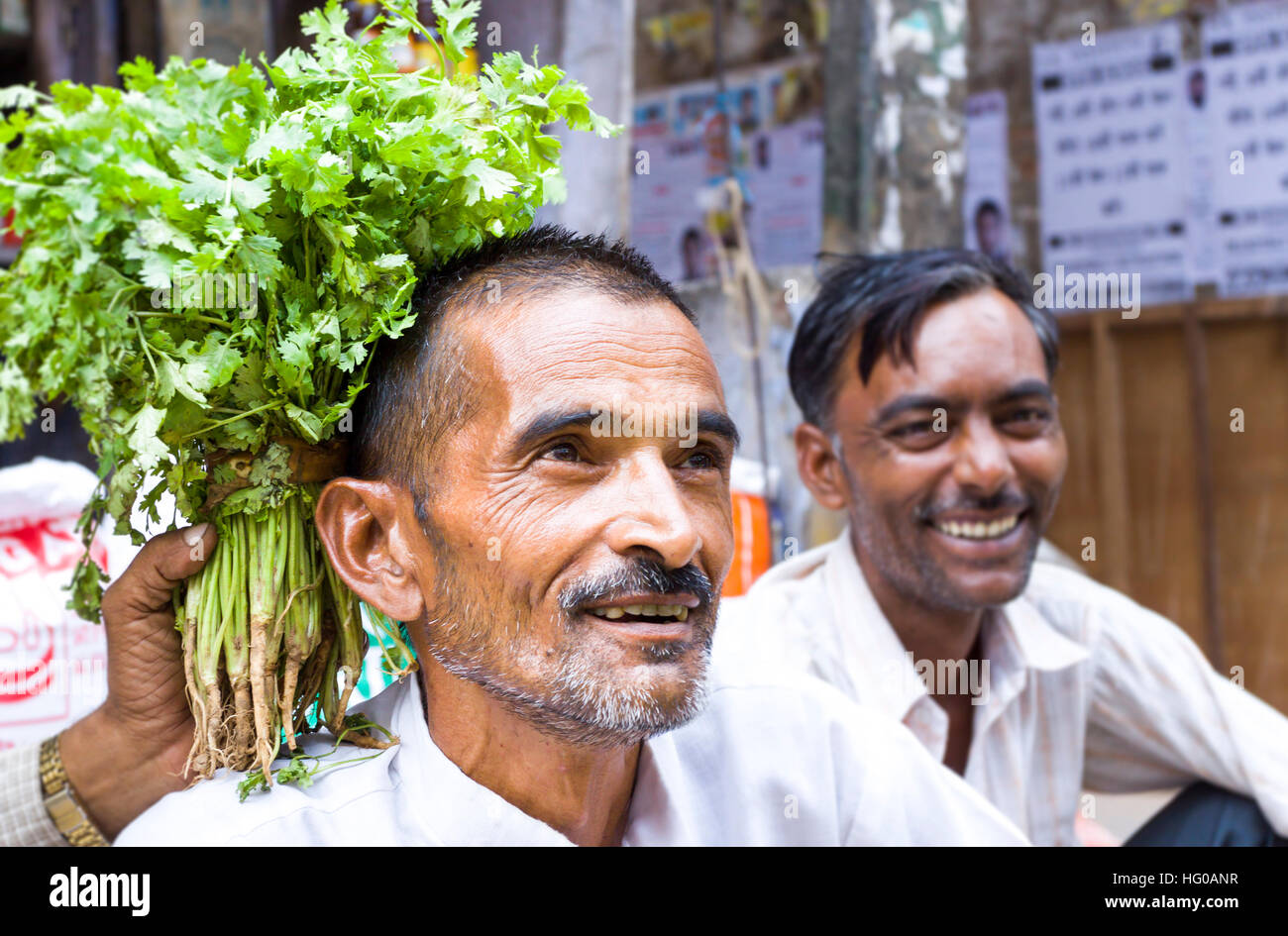 Vegetable stall in the streets. Old Delhi, Delhi. India Stock Photo - Alamy