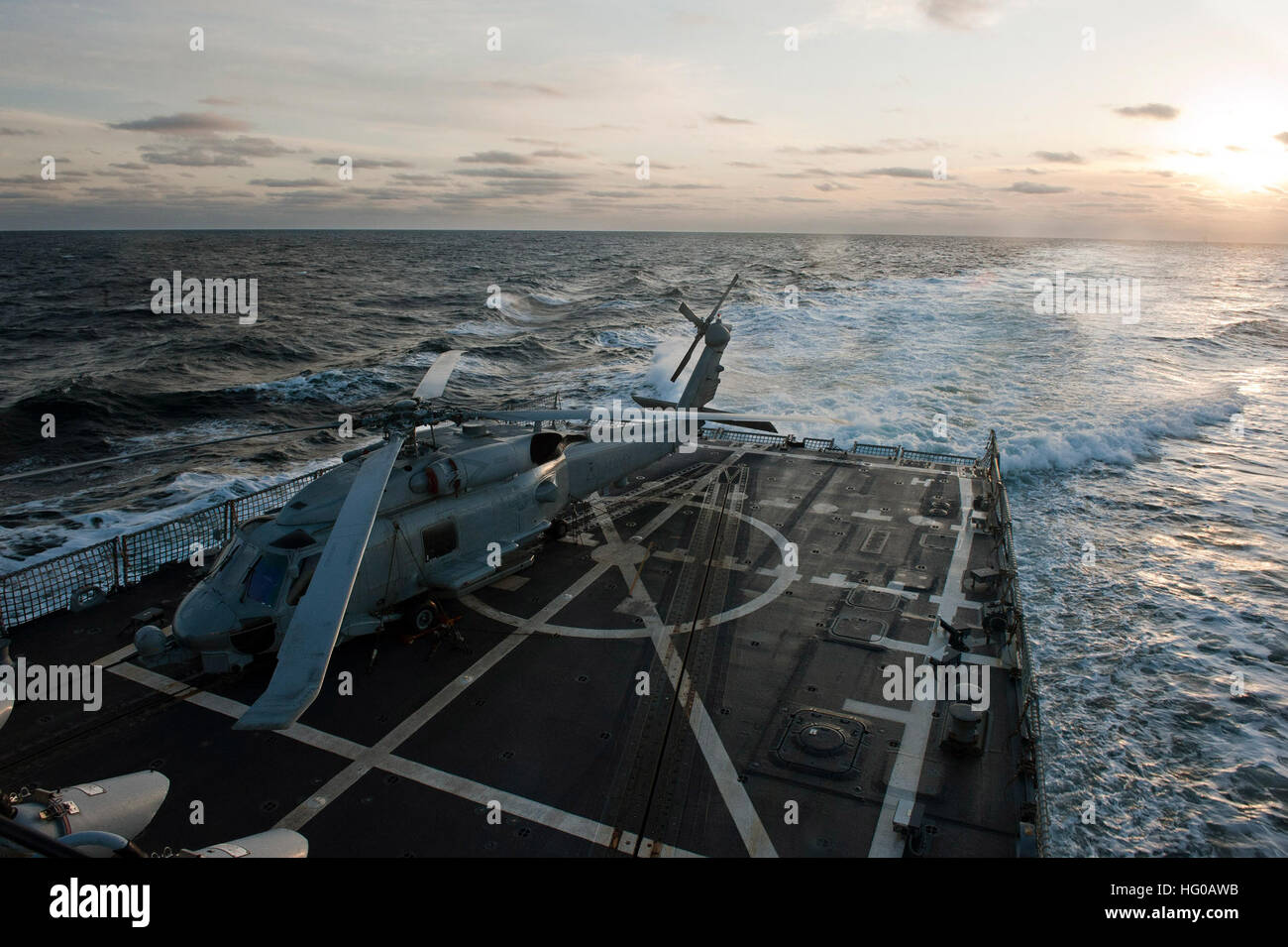 Helicopter anti submarine squadron light hsl 46 hi-res stock ...