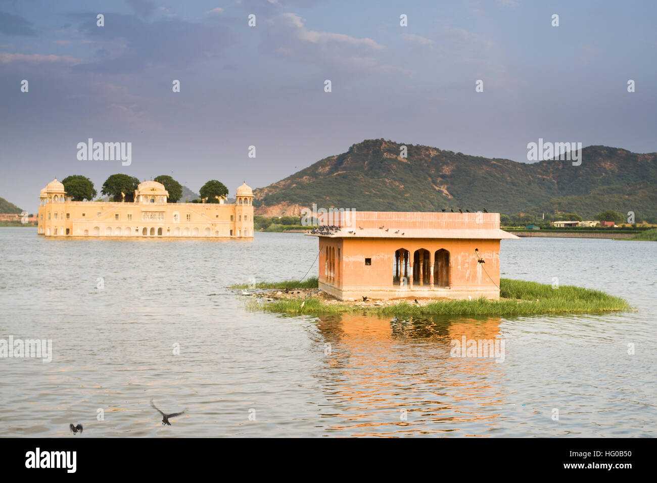 Jal mahal palace on lake hi-res stock photography and images - Alamy