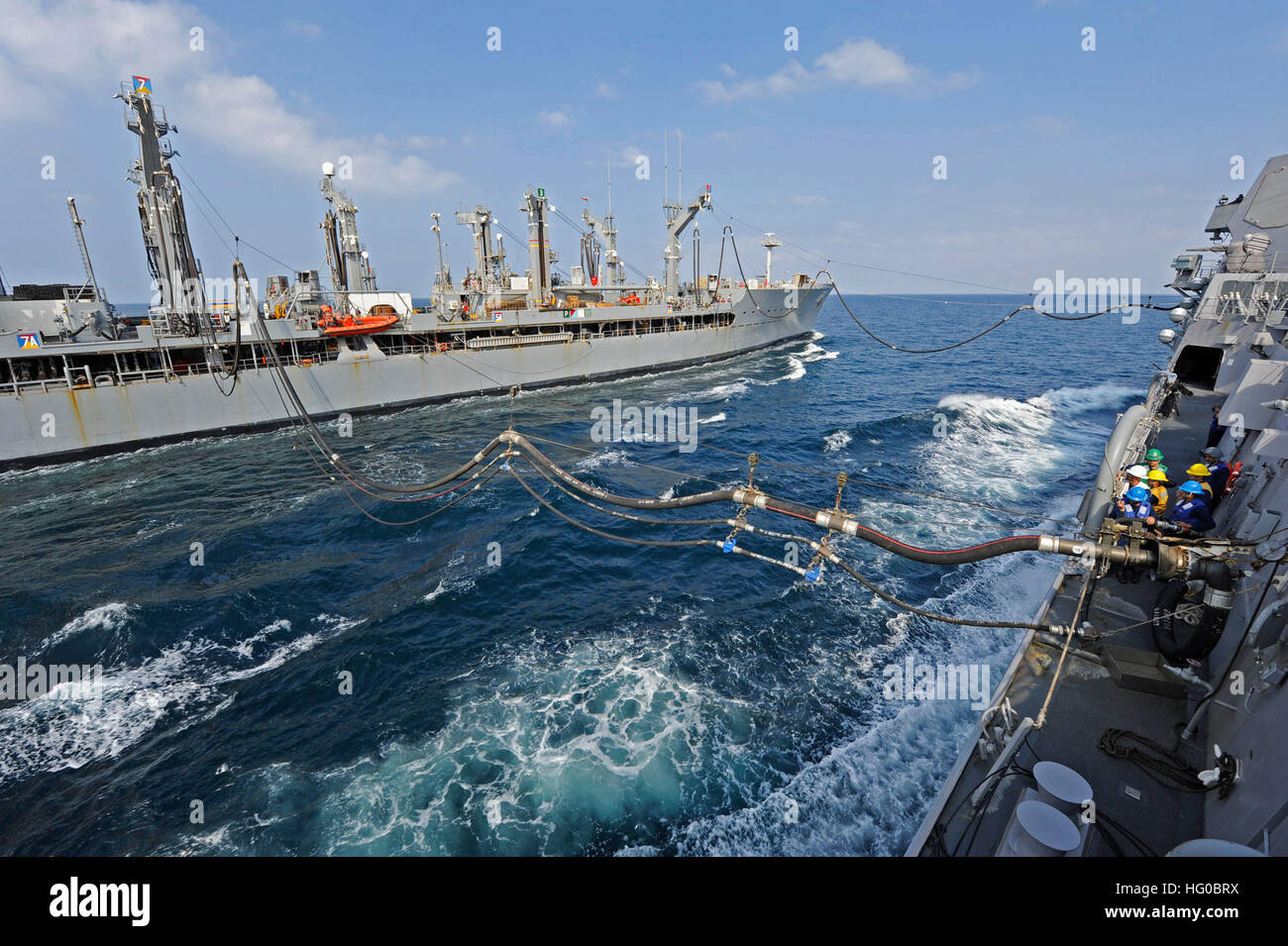 The Arleigh Burke-class guided-missile destroyer USS Dewey (DDG 105 ...