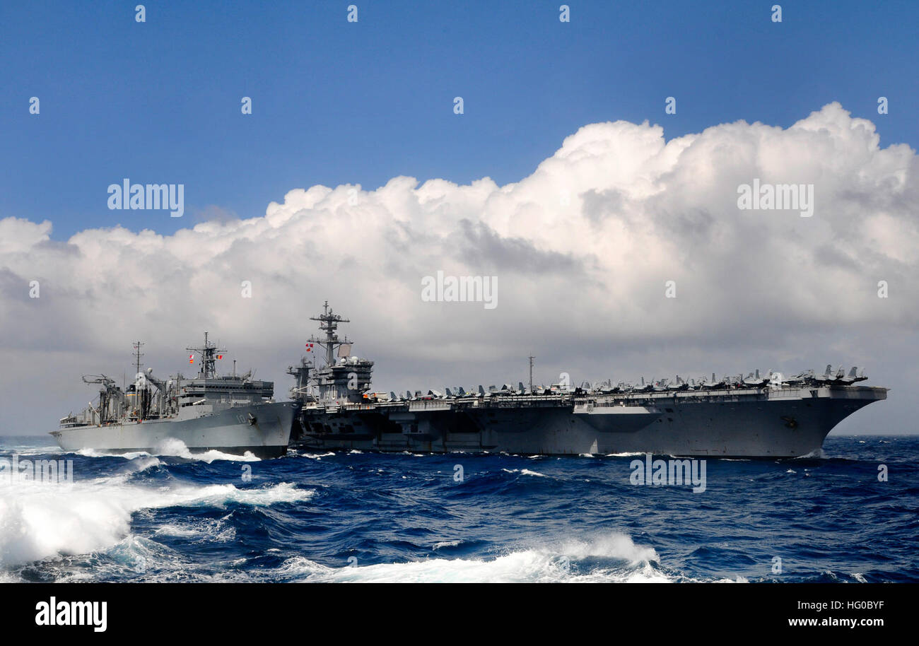 Nimitz-class aircraft carrier USS Carl Vinson (CVN 70) and Military ...