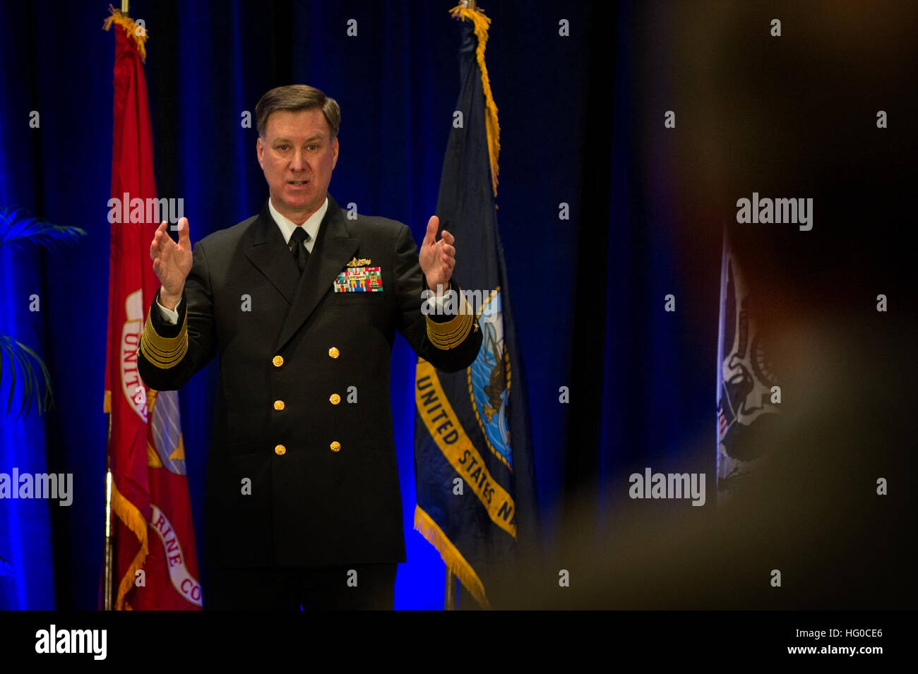 2012 vice chief of naval operations adm mark ferguson hi-res stock ...