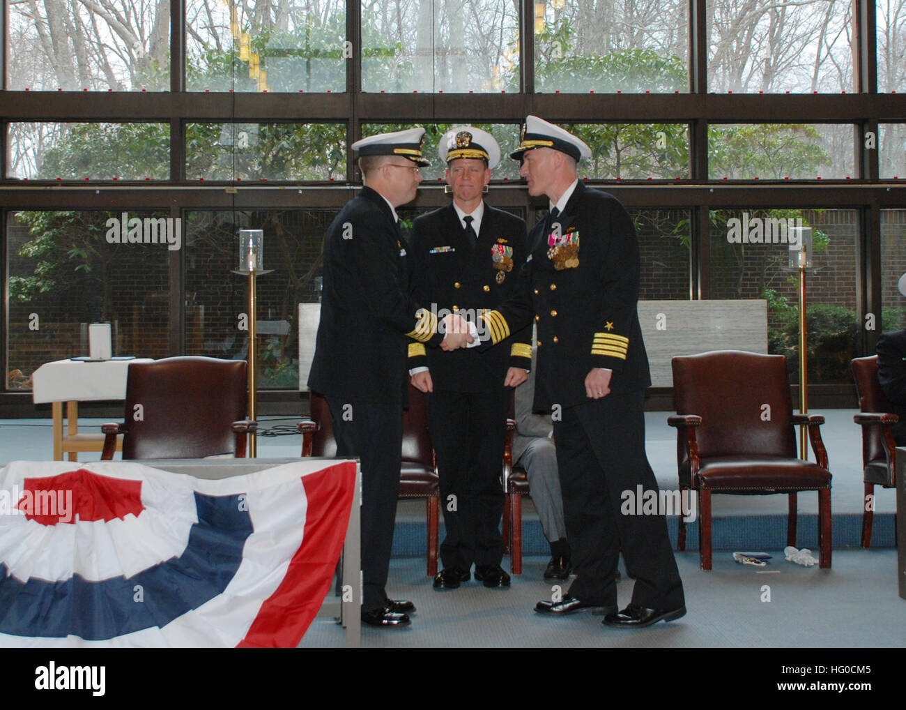 120113-N-AW342-090 GROTON, Conn. (Jan. 13, 2012) Capt. Michael Holland ...