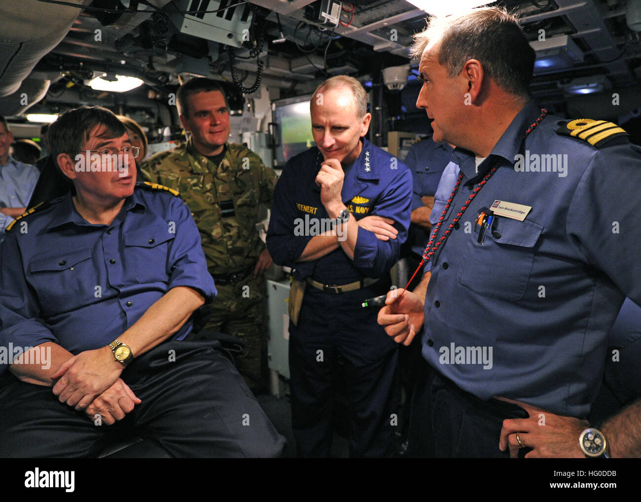 The Royal Navy Astute-class submarine HMS Astute (SSN 20) and the ...