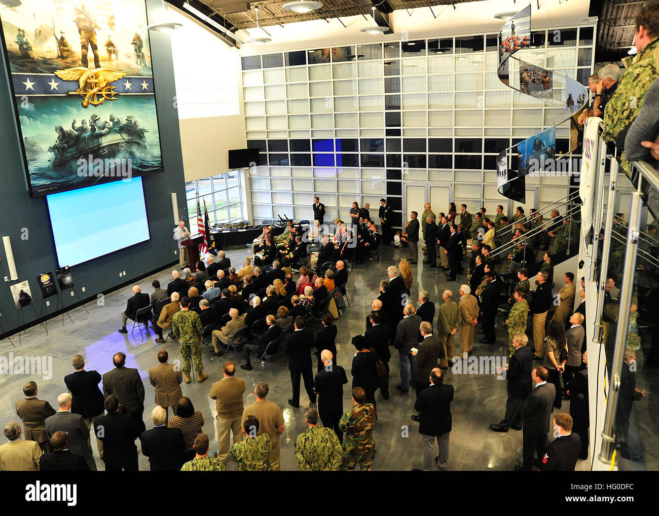 120127-N-PA426-035 VIRGINIA BEACH, Va. (Jan. 27, 2012) Representatives ...