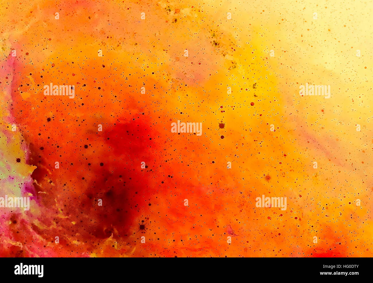 Cosmic space and stars, color cosmic abstract background. Fire effect ...