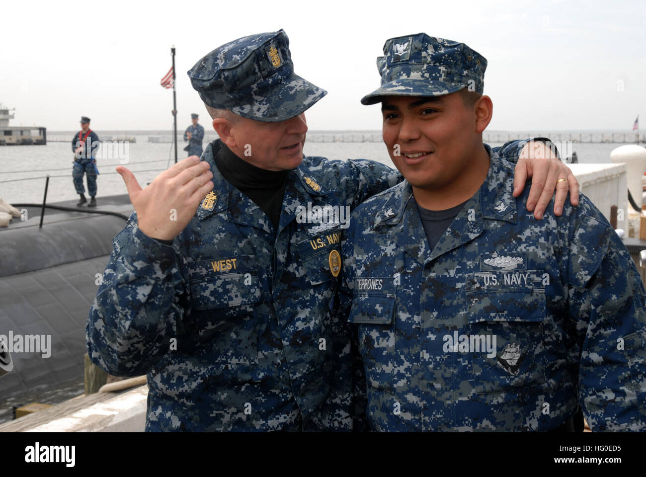 Calif master chief petty officer of the navy mcpon hi-res stock ...