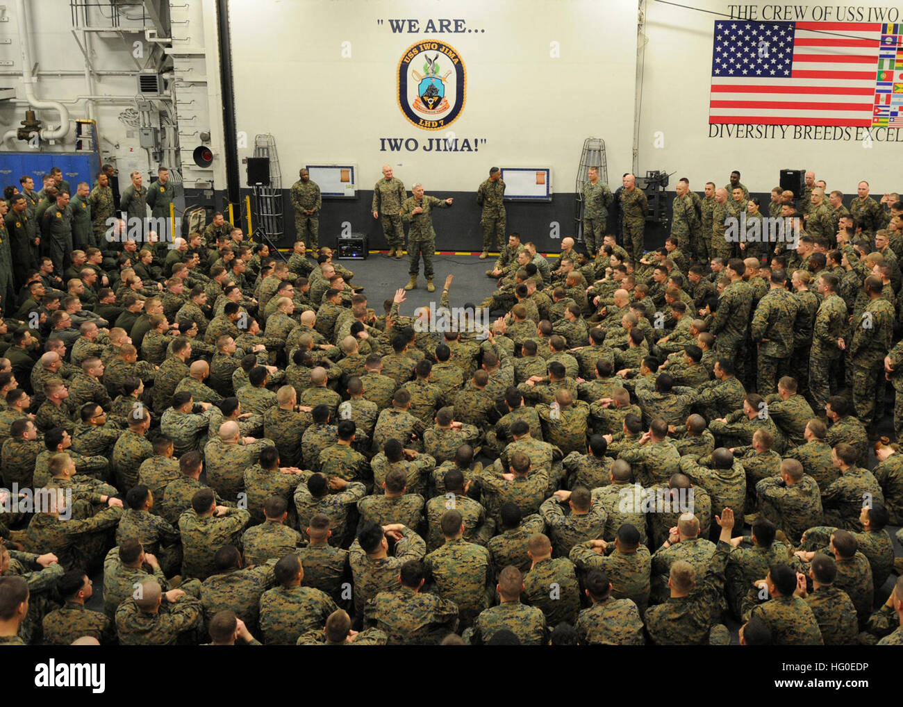 Commanding general of 2nd marine expeditionary force hi-res stock ...