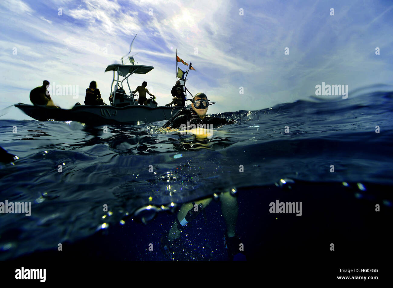 Combat diver training hi-res stock photography and images - Alamy