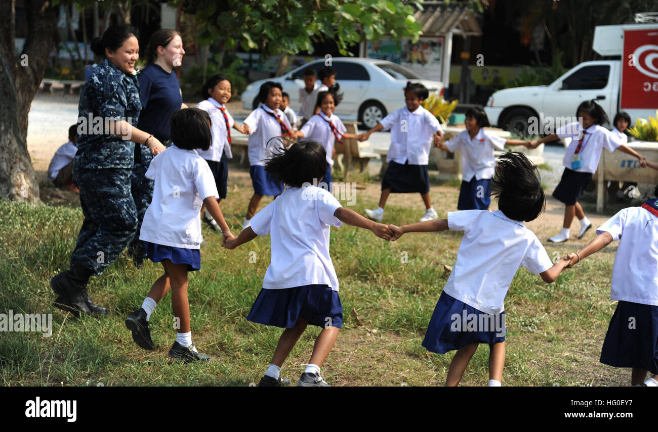 Engineman 3rd Class Ia Vang (left) and Engineman 3rd Class Victoria ...