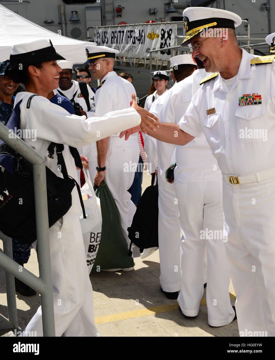 Rear adm c forrest faison iii hi-res stock photography and images - Alamy