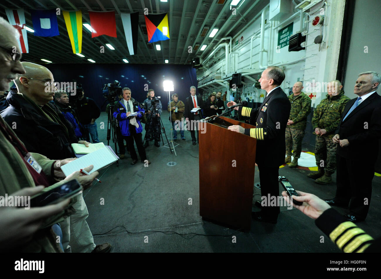 Chief of Naval Operations Adm. Jonathan Greenert takes questions from ...