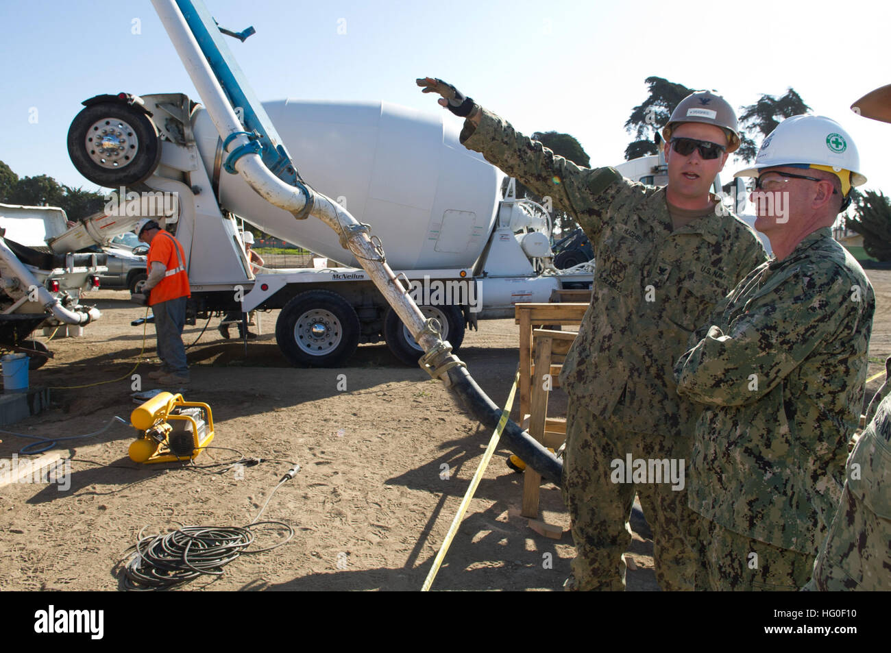 Master chief petty officer of the navy rick d west hi-res stock ...