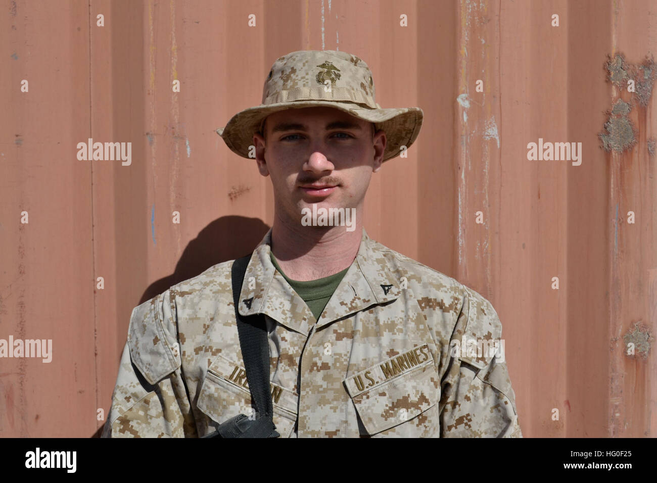 Lance Cpl. Jeffrey Ireton, tactical data systems administrator with ...