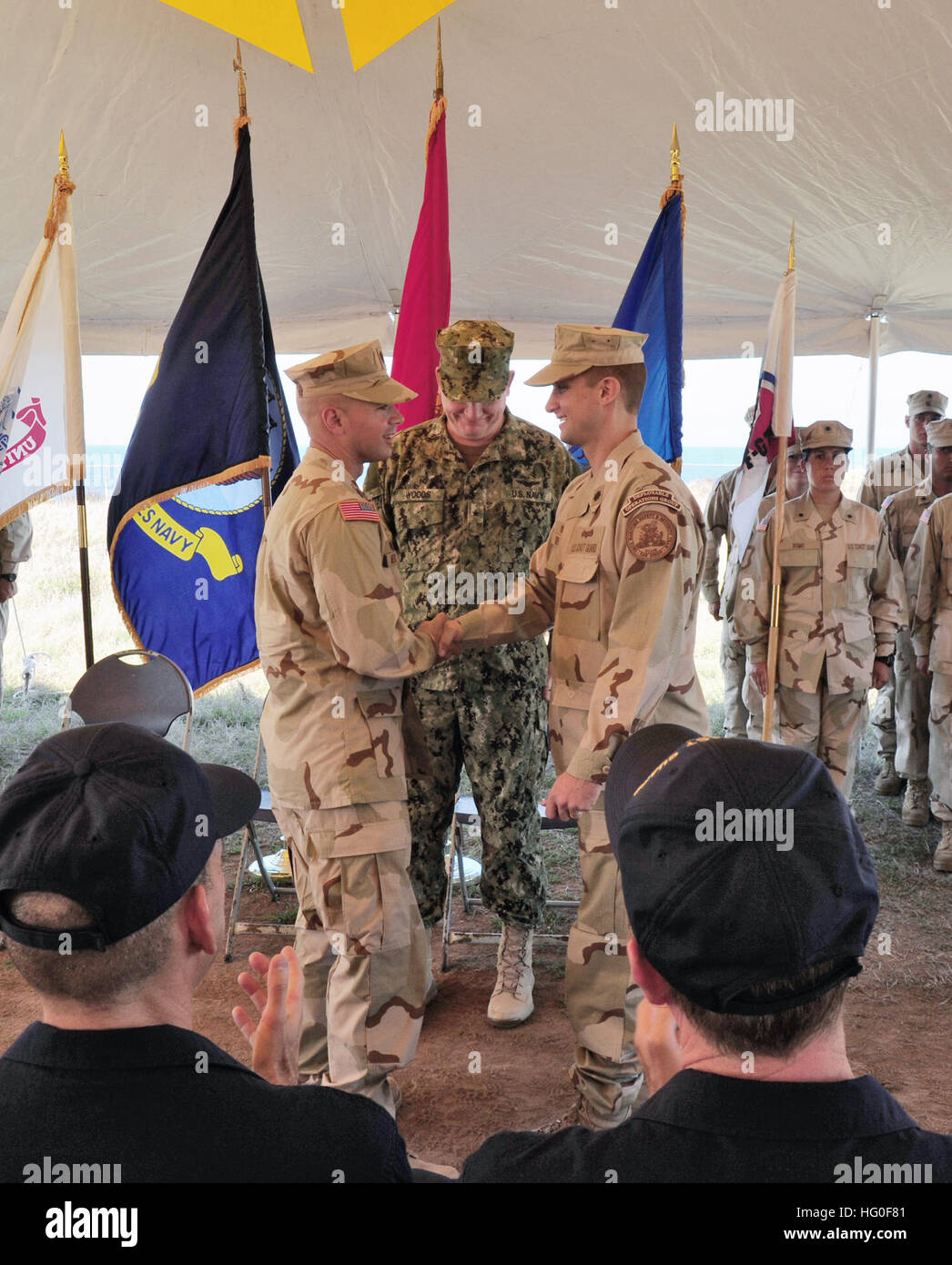 (Left to right) Incoming Commander U.S. Coast Guard Maritime Safety and ...