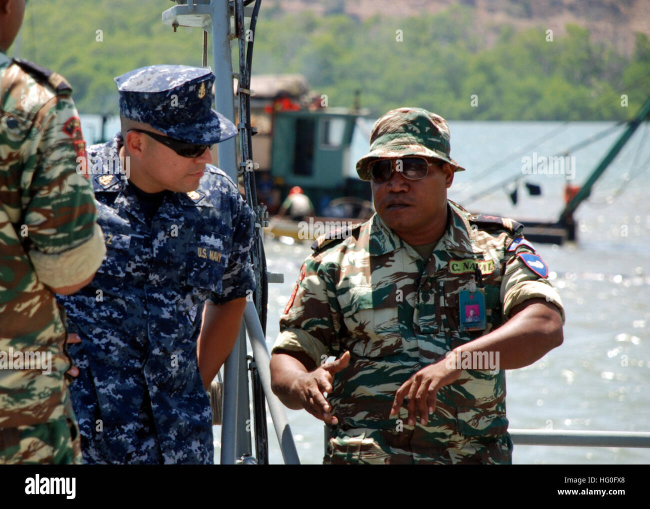 Chief Damage Controlman (SW) Cesar Lopez assigned to amphibious ...