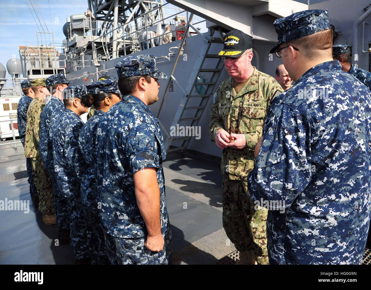 Vice Adm. John W. Miller, commander of U.S. Naval Forces Central ...