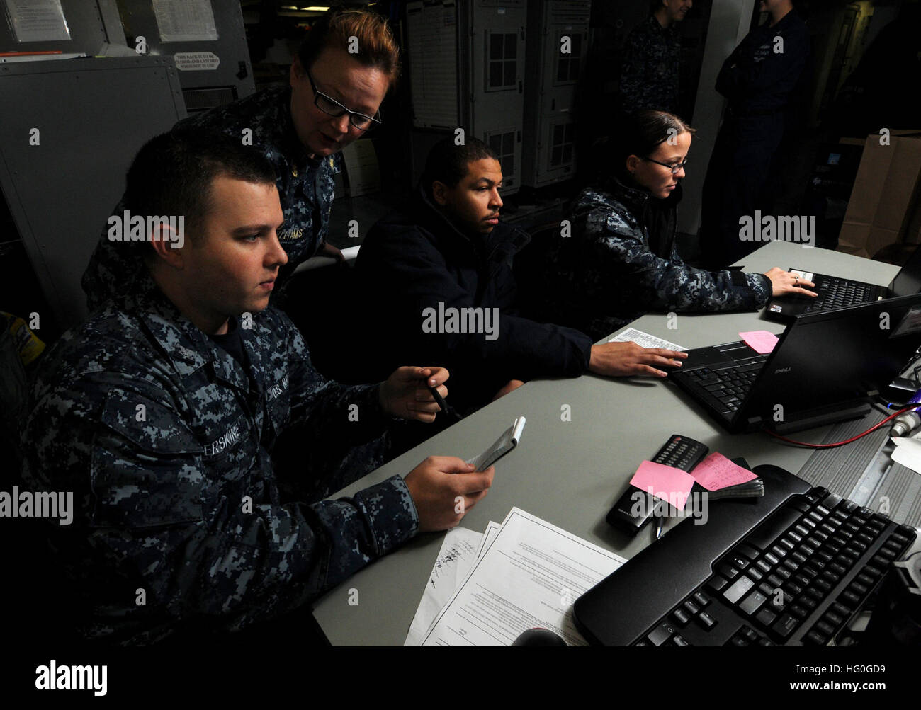 Cryptologic technician networks hi-res stock photography and images - Alamy