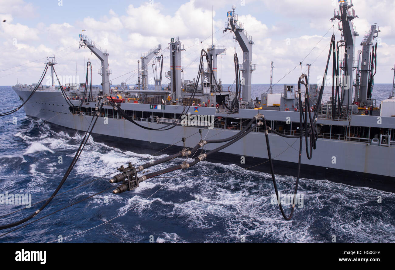 ATLANTIC OCEAN (Jan. 26, 2013) The fleet replenishment oiler USNS ...
