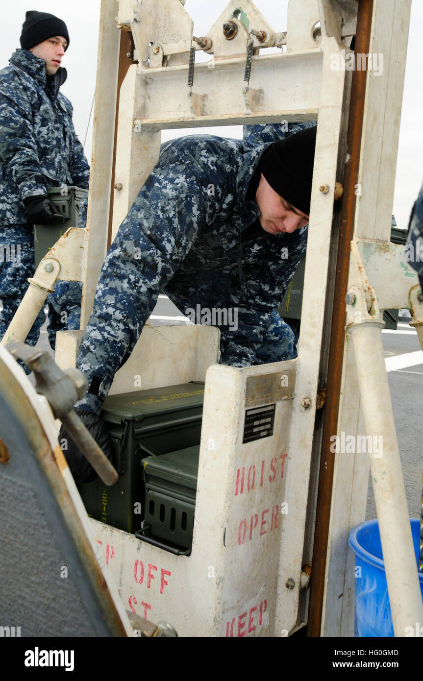 Ammunition hoist hi-res stock photography and images - Alamy
