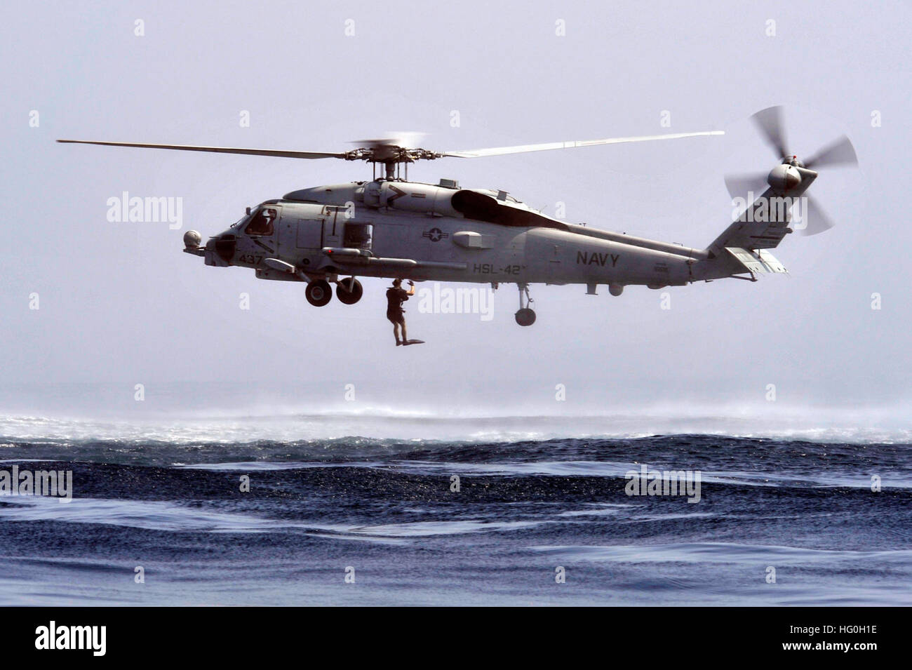 Helicopter anti submarine light 42 hsl 42 proud warriors hi-res stock ...