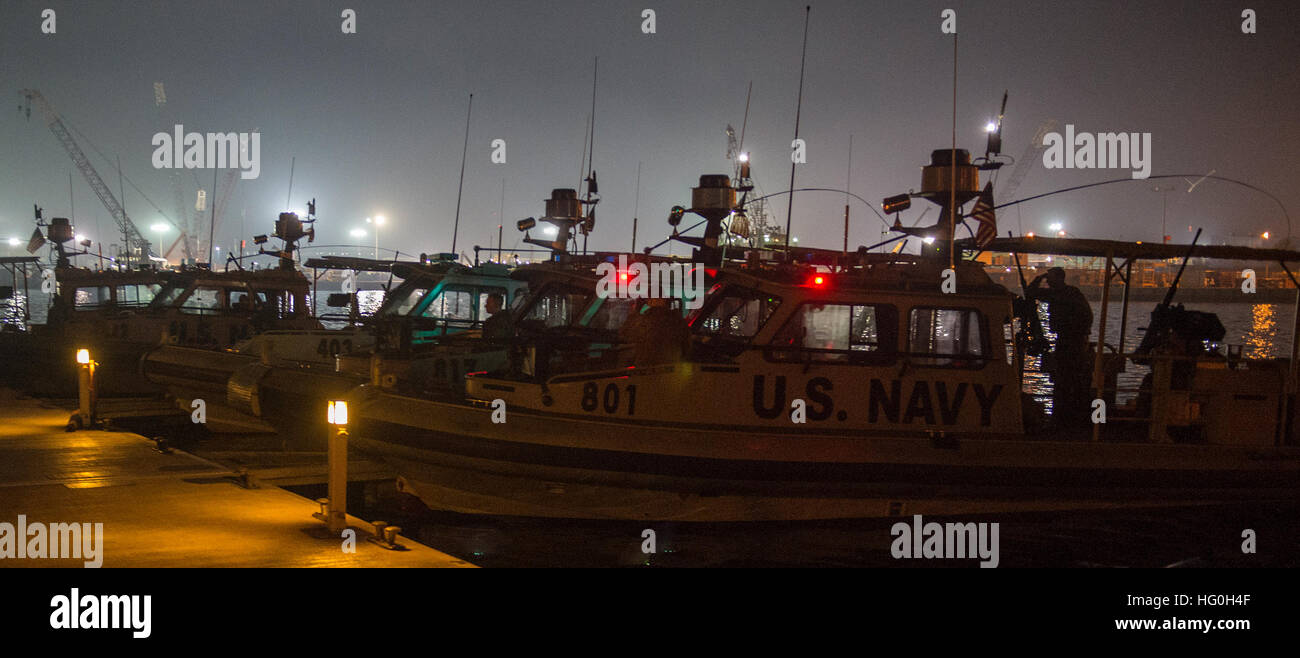 Boat crews from Maritime Expeditionary Security Squadron (MSRON) 12 ...