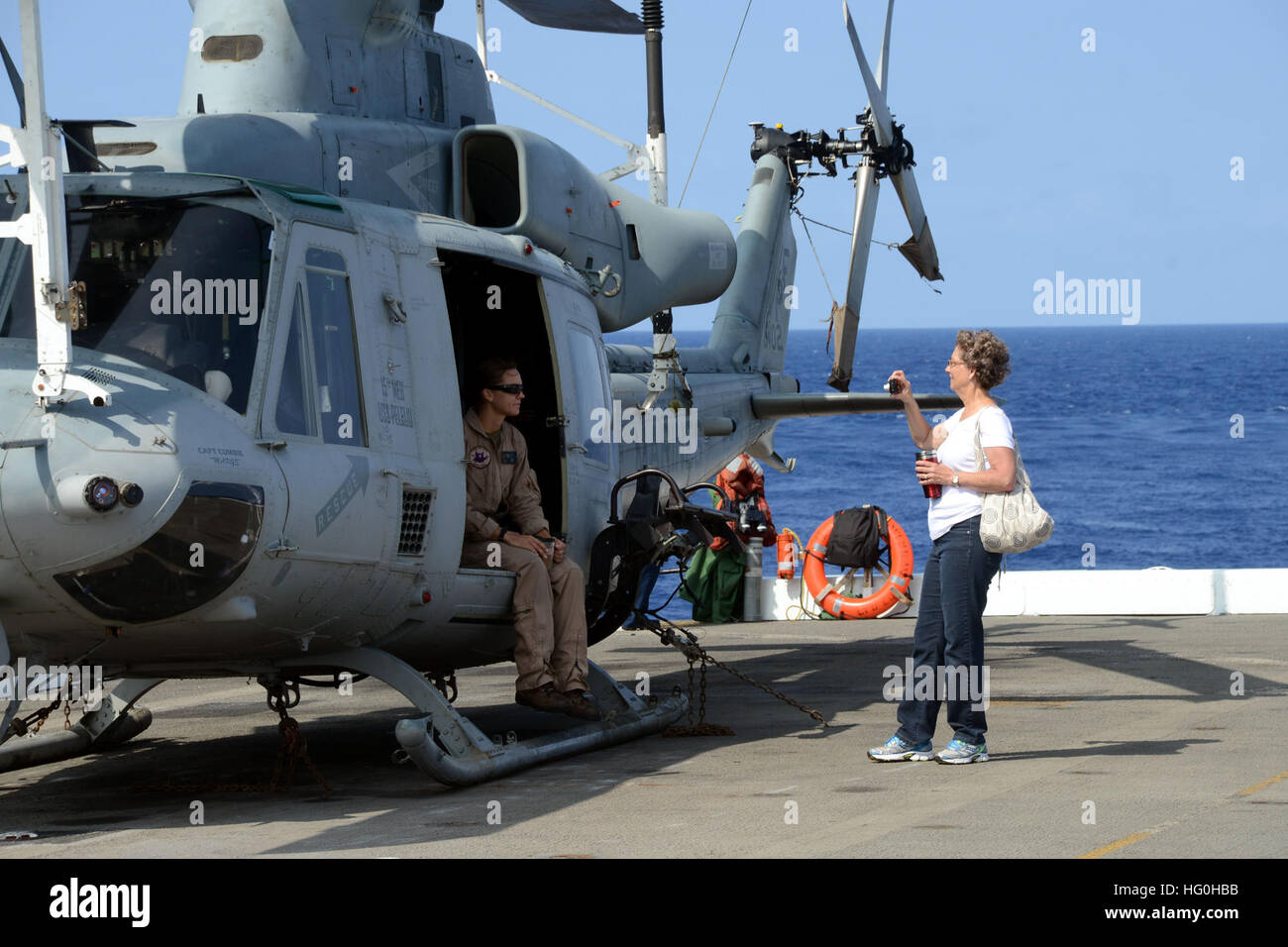 130507-N-BB534-653 PACIFIC OCEAN (May. 07, 2013) Capt. Carla Cumbie ...