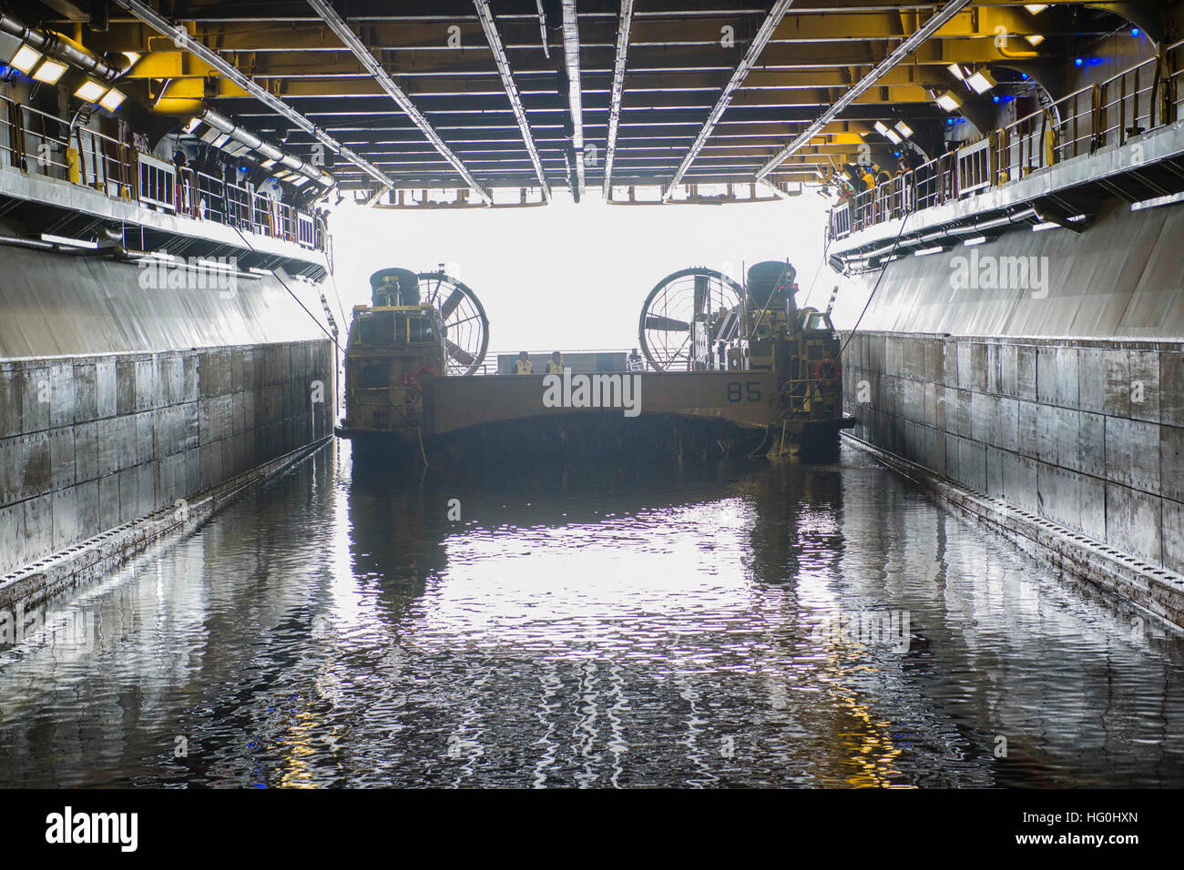 ATLANTIC OCEAN (July 29, 2013) Sailors assigned to Assault Craft Unit ...