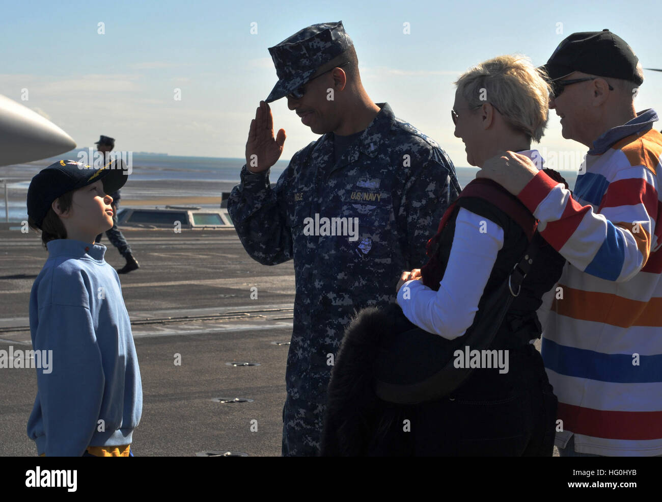 Lt. j.g. Derrick Ingle, assistant public affairs officer aboard the ...