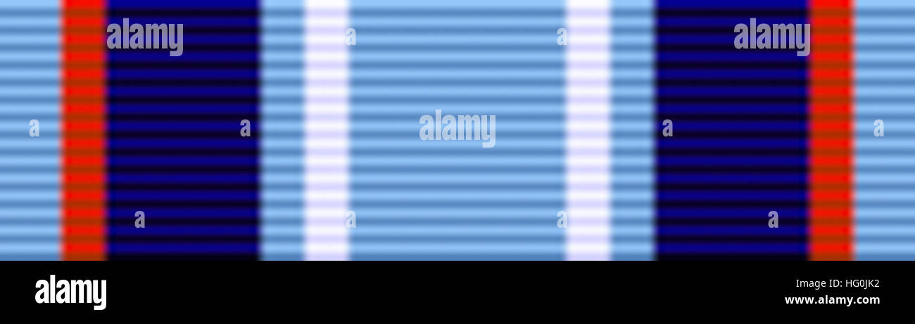 Air and Space Campaign Medal ribbon Stock Photo - Alamy