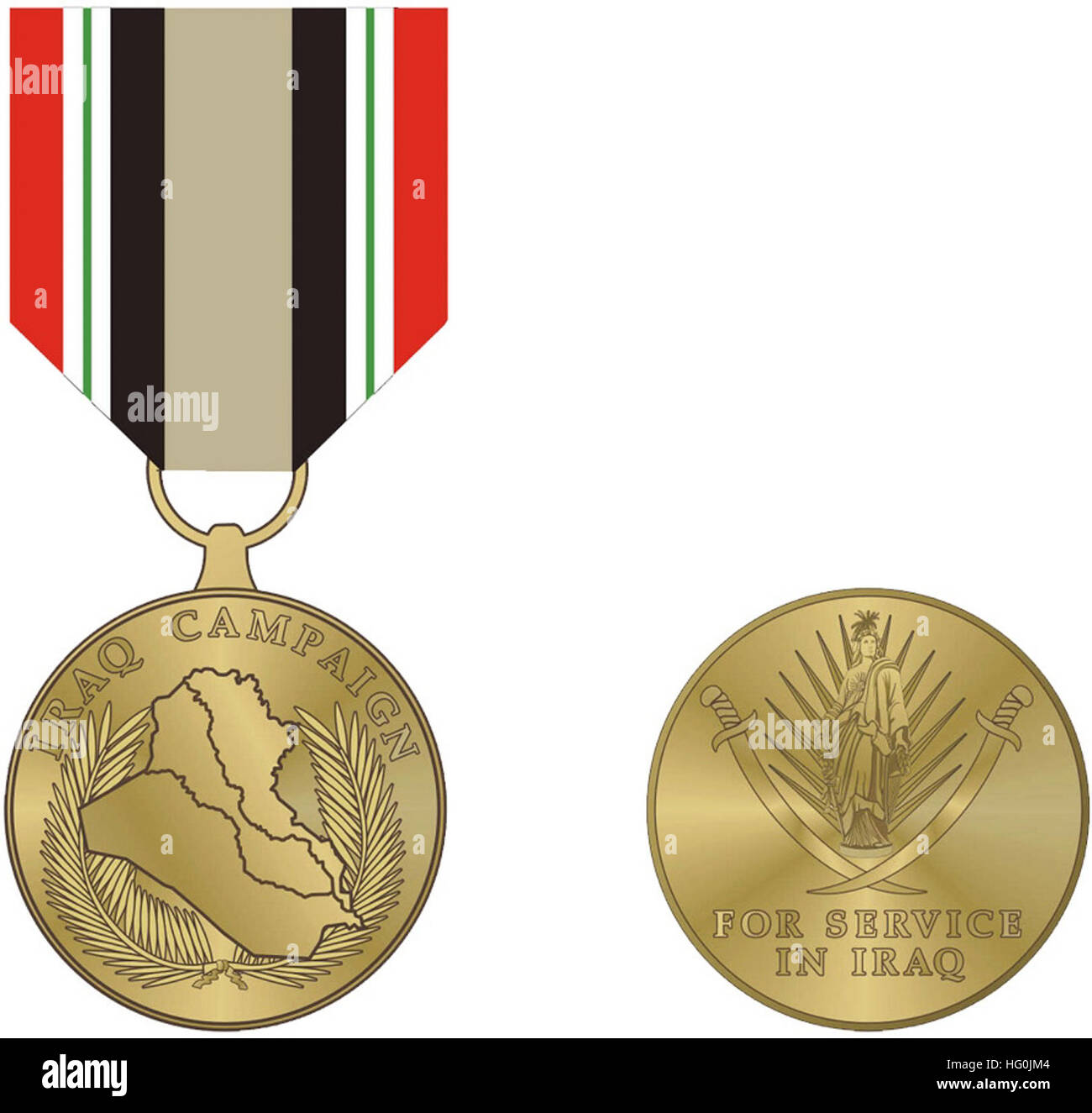 Iraq campaign medal hi-res stock photography and images - Alamy