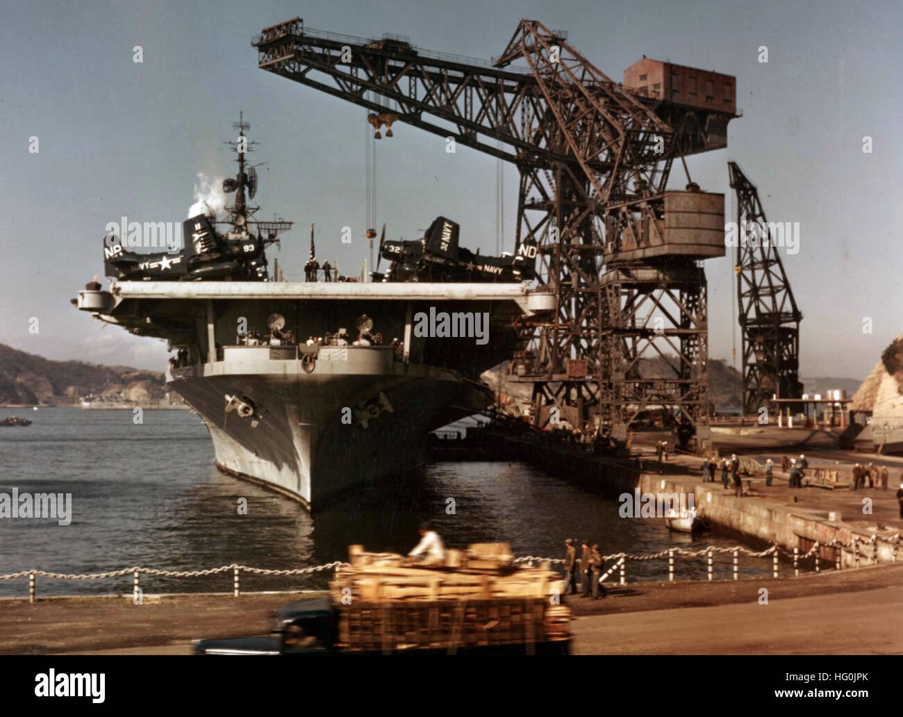 Island superstructure aircraft carrier hi-res stock photography and ...