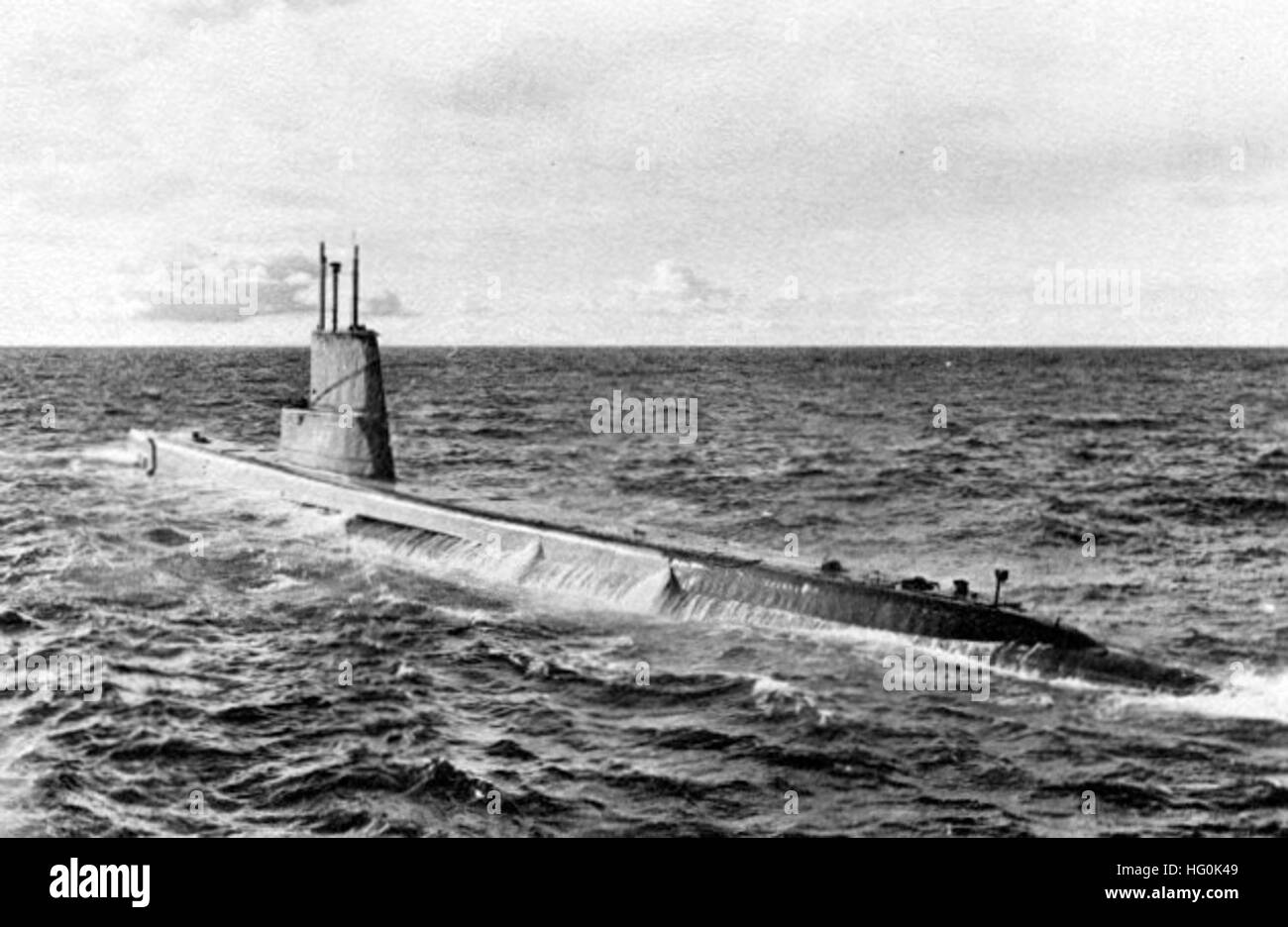 USS Chopper (SS-342) off South America 1968 Stock Photo - Alamy