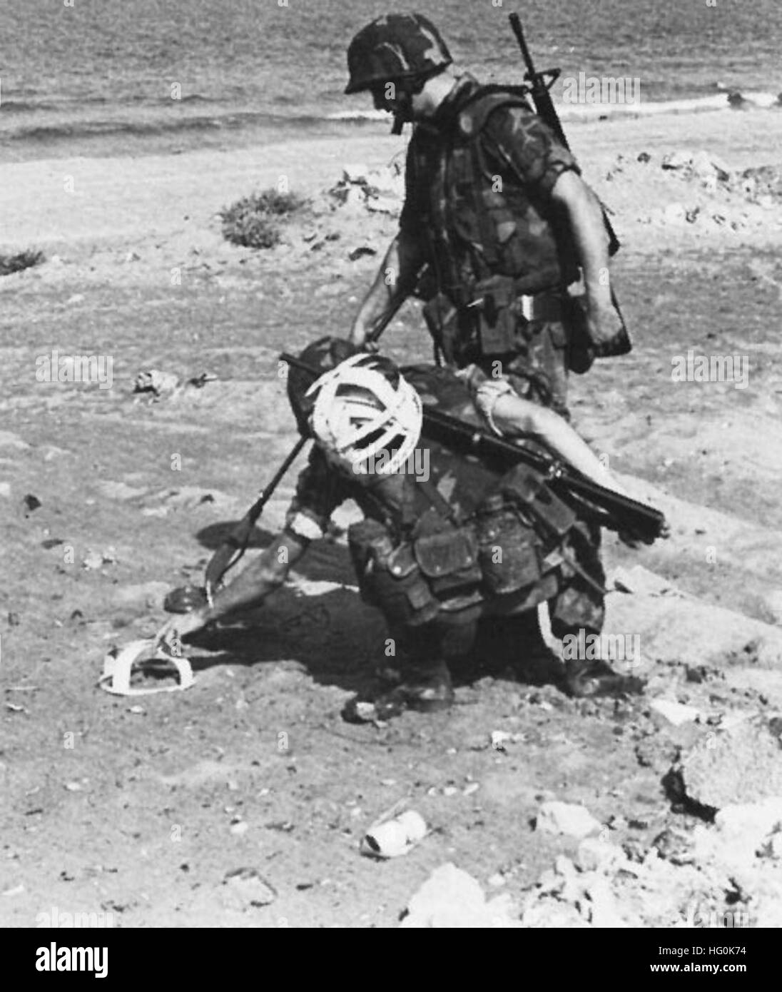 United States Marine Corps personnel were deployed in Lebanon in 1982 ...