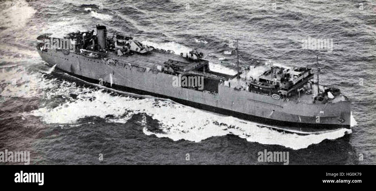 USS Kitty Hawk (AKV-1 Stock Photo - Alamy