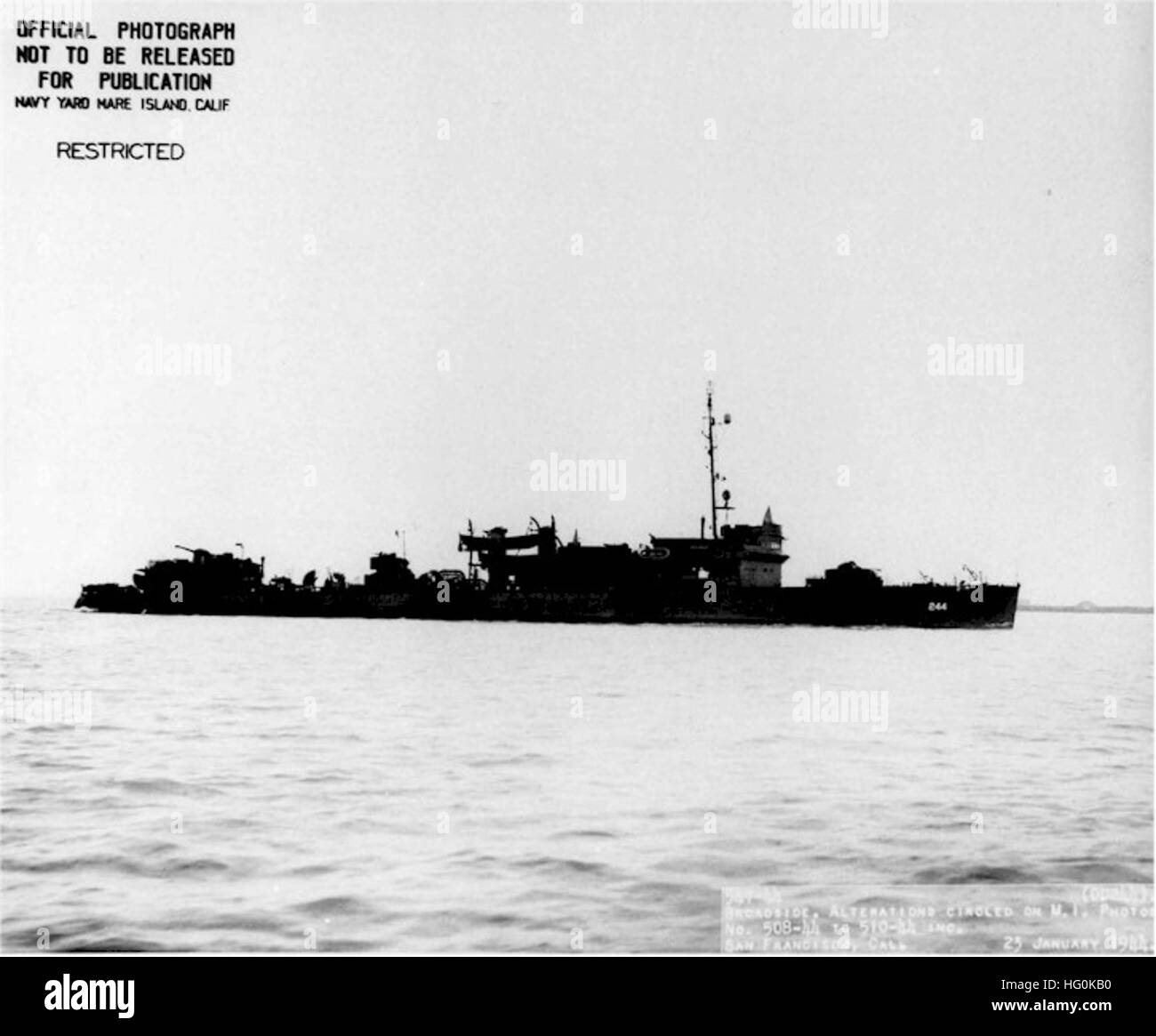 Uss 244 hi-res stock photography and images - Alamy