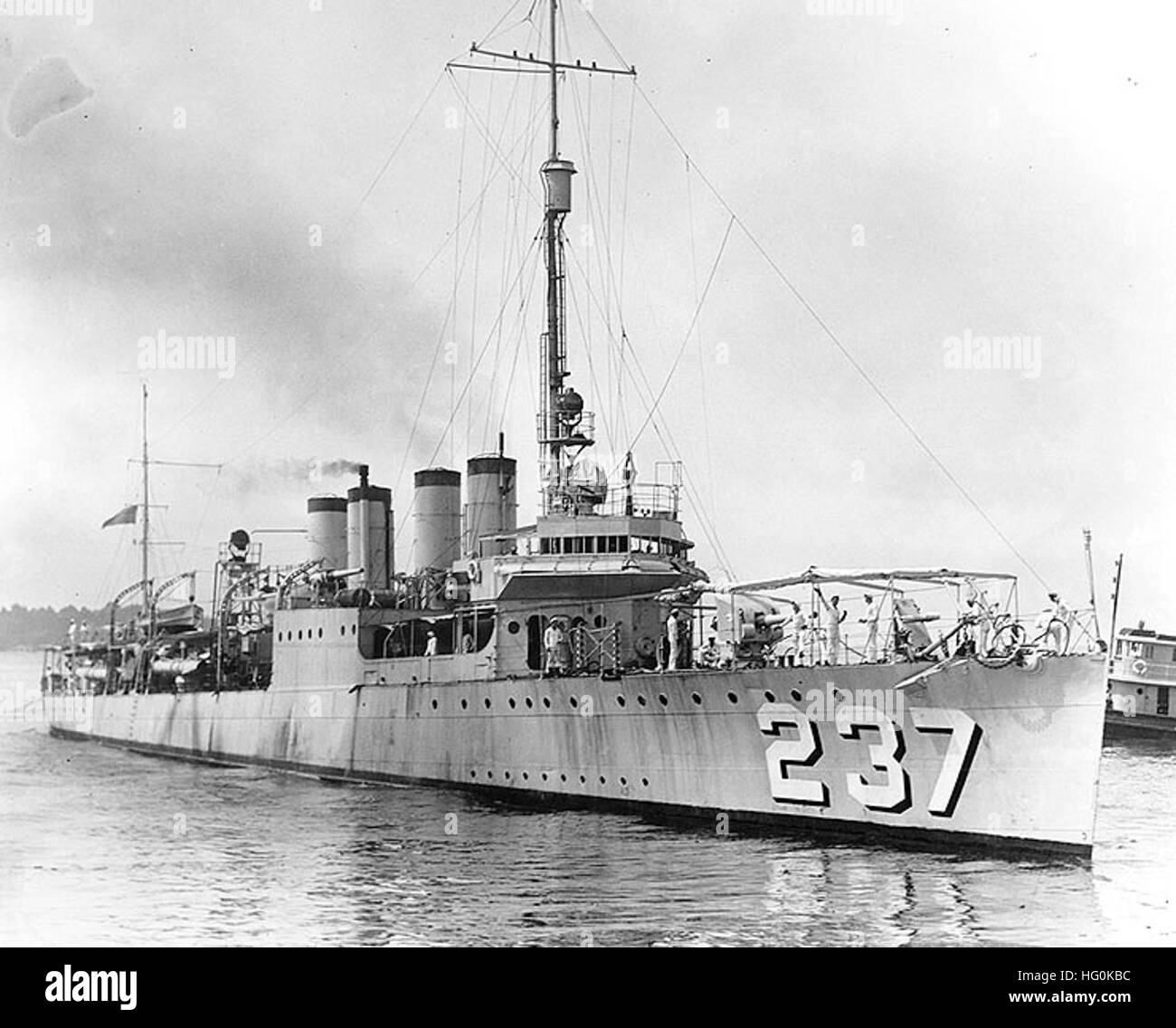 USS McFarland (DD-237 Stock Photo - Alamy