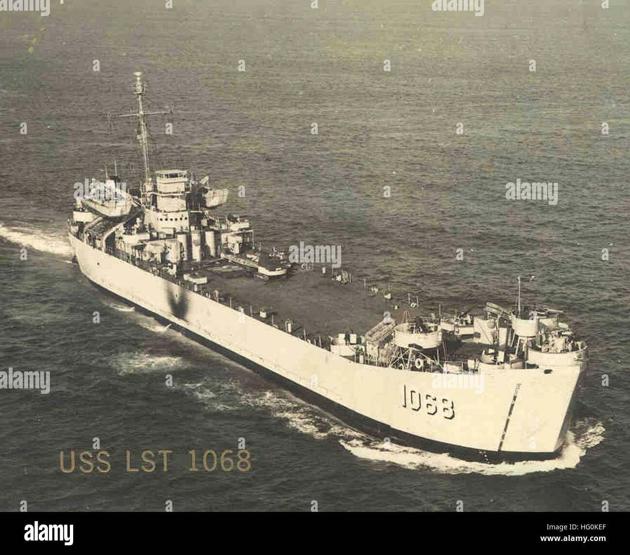 USS LST 1068 Stock Photo - Alamy