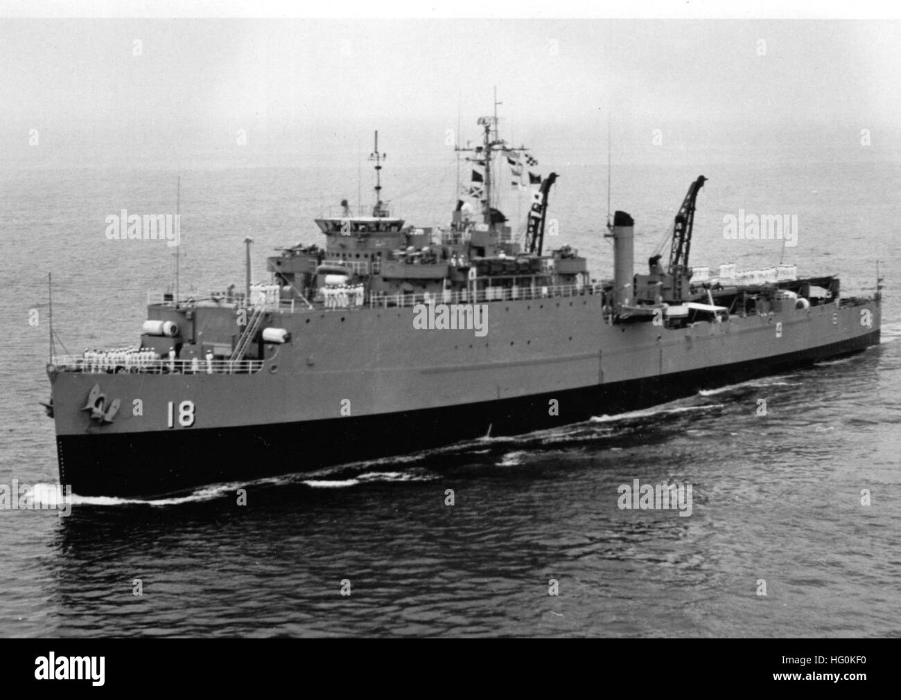 Landing ship dock lsd Black and White Stock Photos & Images - Alamy