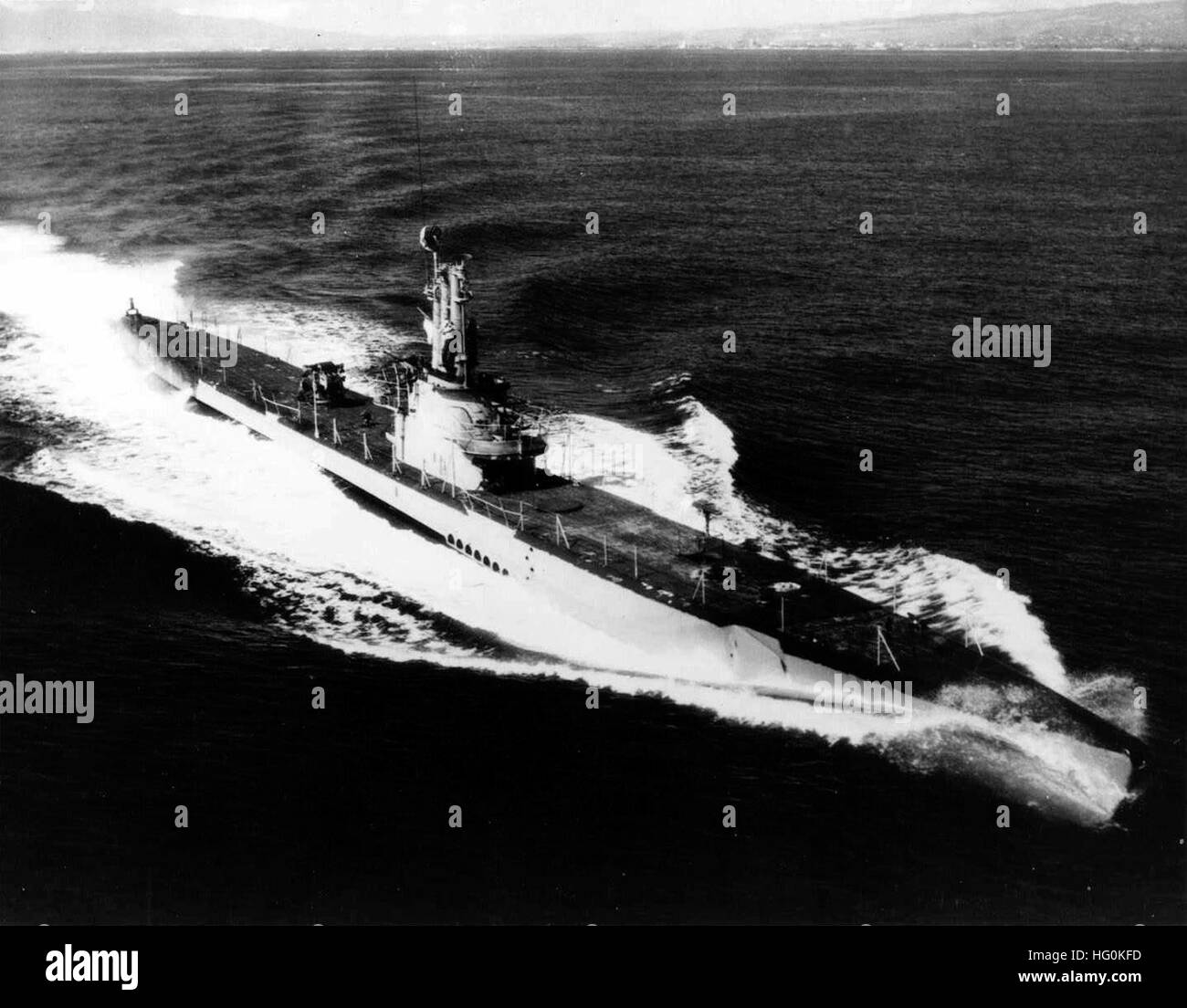 Submarine USS Chivo (SS‑341), a Balao-class U.S. Navy vessel ...