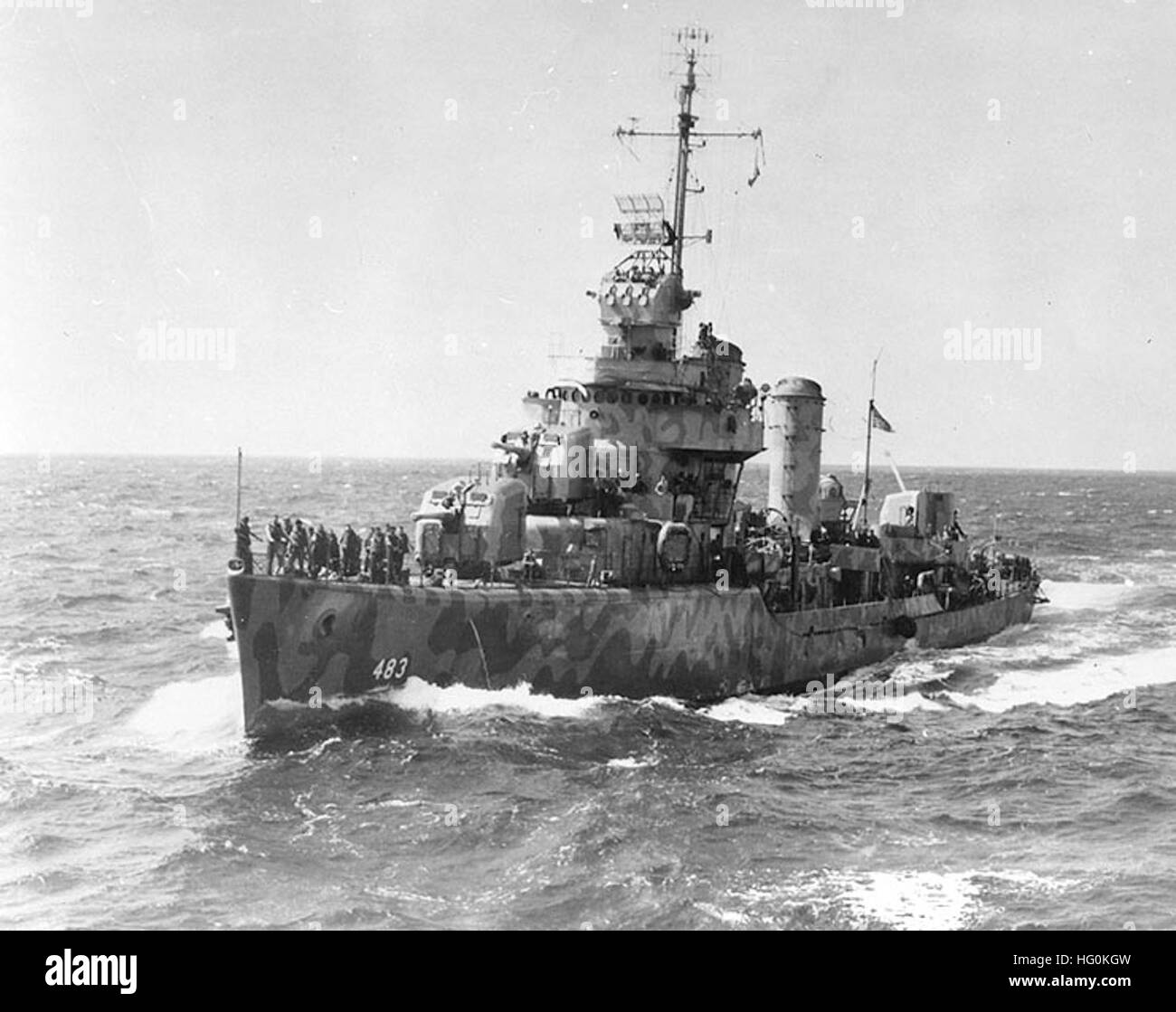 Uss aaron ward hi-res stock photography and images - Alamy