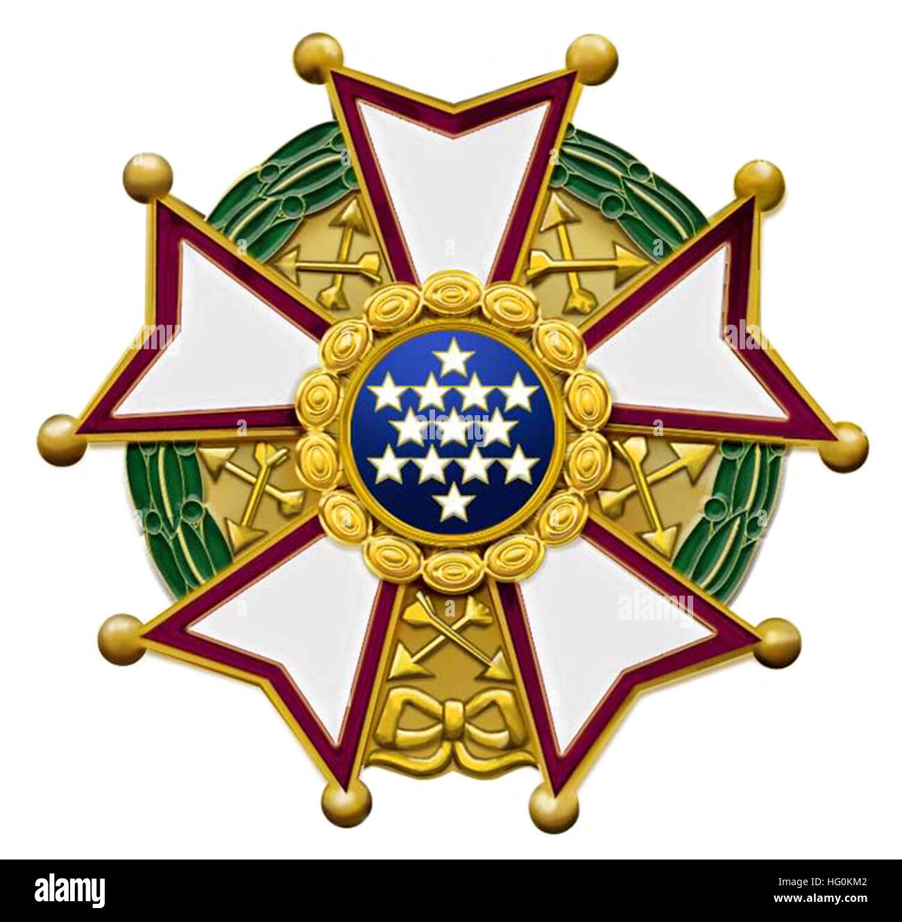 Us legion of merit chief commander Stock Photo - Alamy