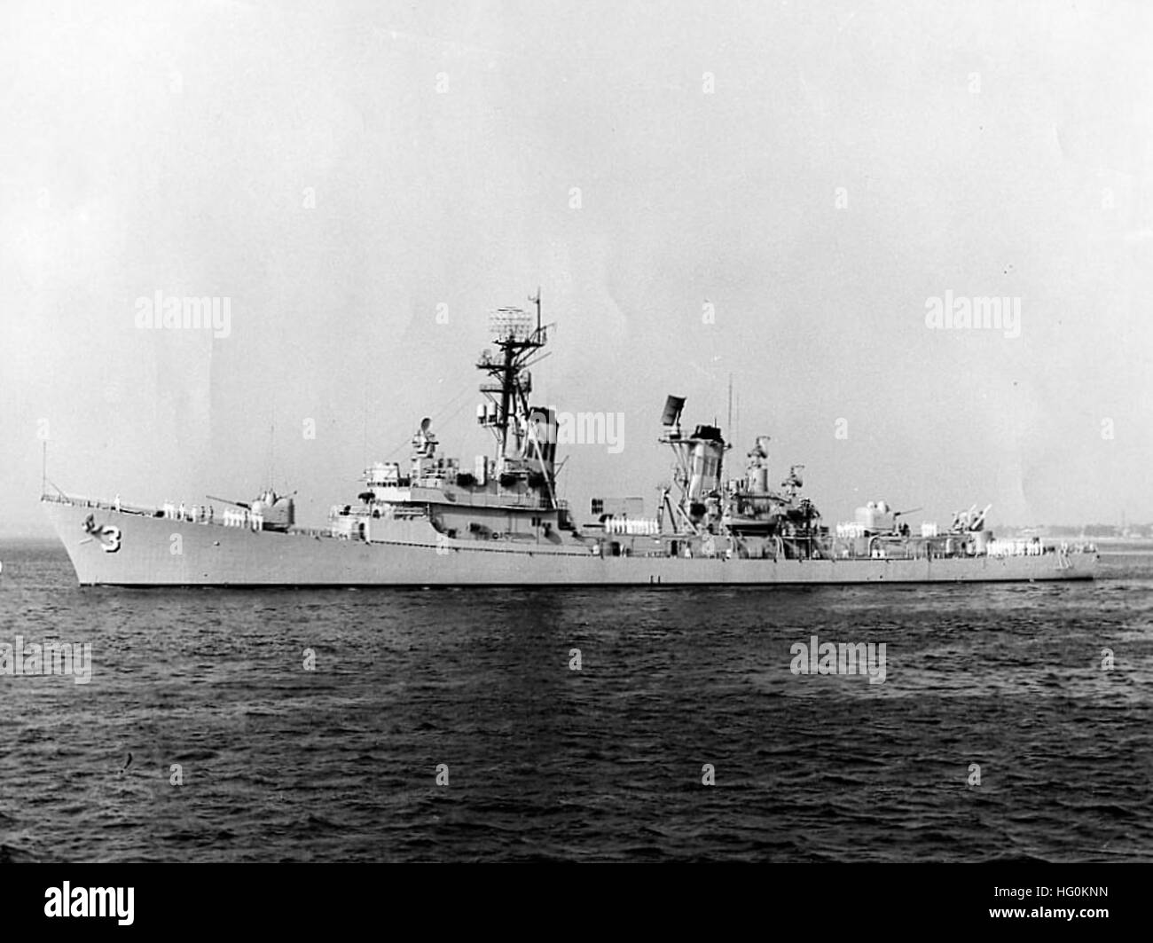 USS John King (DDG-3) underway c1961 Stock Photo - Alamy